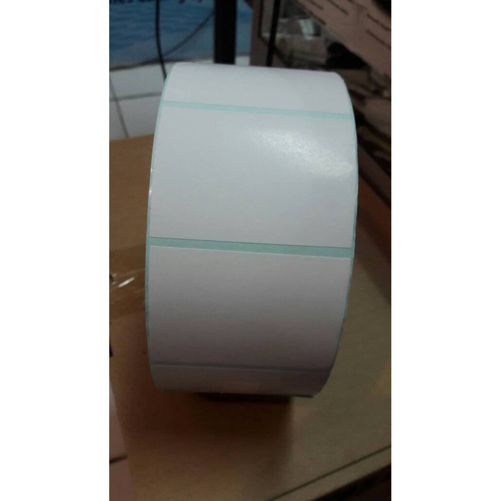 Jual KERTAS STICKER LABEL BARCODE SEMICOATED 70 X 50 ISI 1000PCS ...