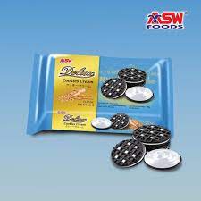 Jual Cookies Cream / ASW Delux cookies 160 gr | Shopee Indonesia