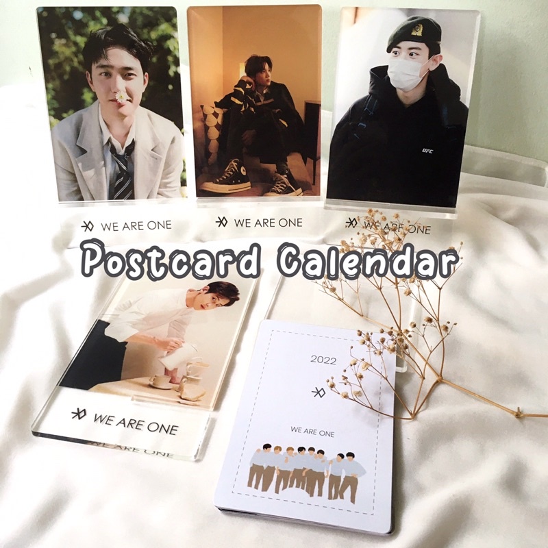 Jual Postcard Calendar 2022 / kalender exo | Shopee Indonesia