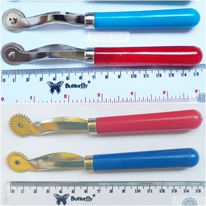 Jual Rader / Alat Pola Jahit Polos dan Gerigi / Tracing Wheel SKC ...