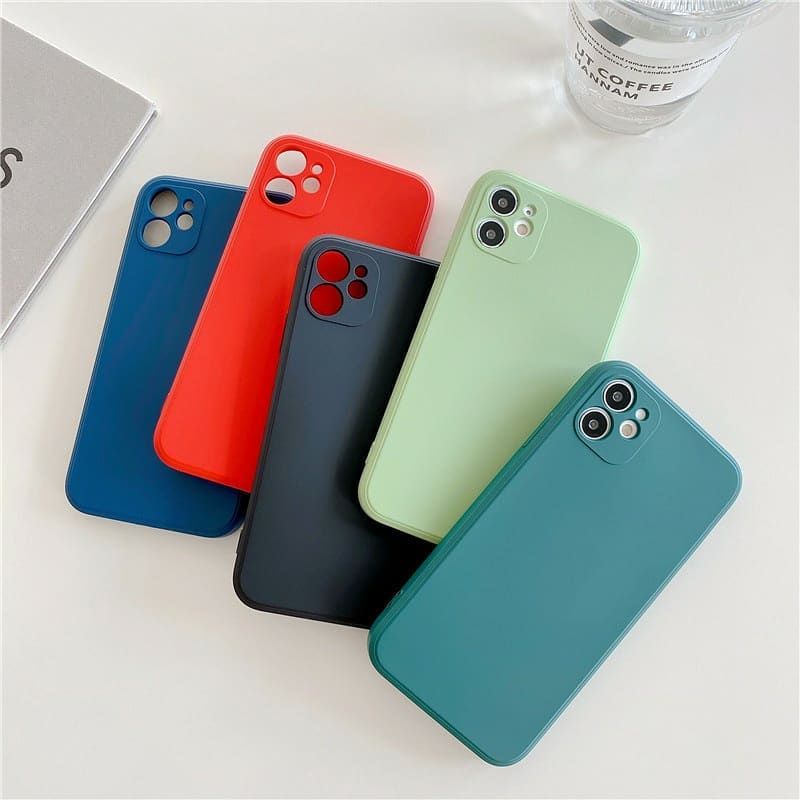 Jual IPHONE 12 PRO 12 PRO MAX SILIKON CASE LIQUID SOFT WARNA CANDY ...