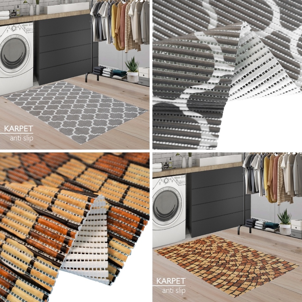 Jual Tikar Busa PVC Kamar Mandi, Anti Slip, Keset Pintu, Tikar dapur ...