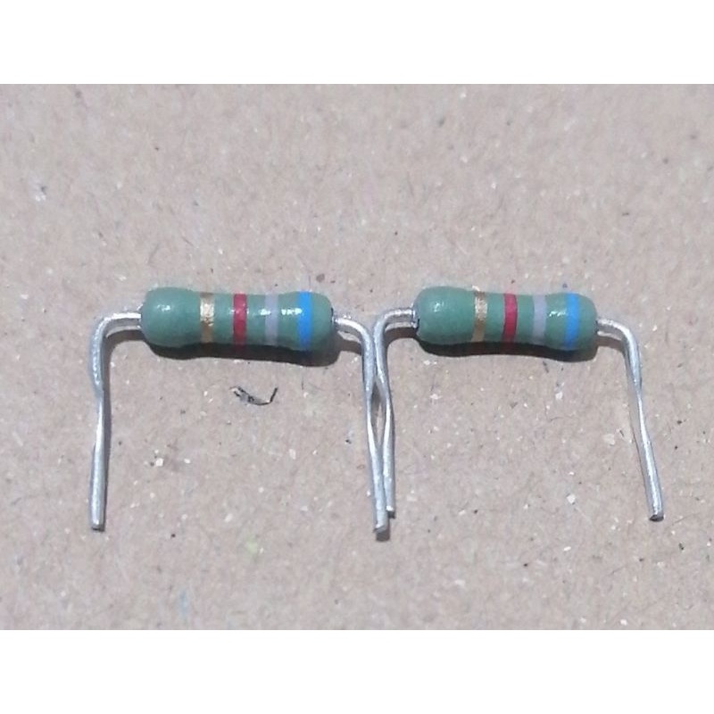 Jual resistor 1K, 6K8, 47K,murni 1/2 watt, original japan | Shopee ...