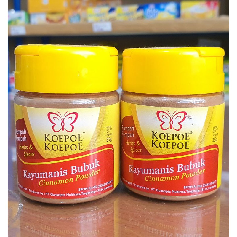 Jual Koepoe Koepoe Kayu Manis Bubuk / Cinnamon Powder 35Gr / Kayumanis ...