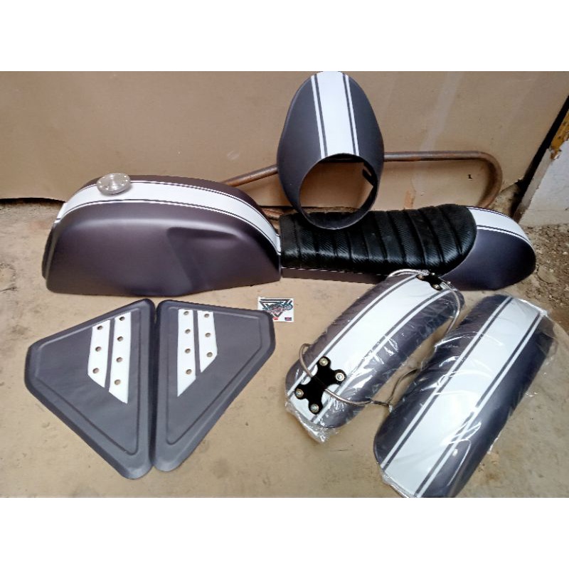 Jual Paket Custom Caferacer Full Cat Baju Body Custom Caferacer Cat ...