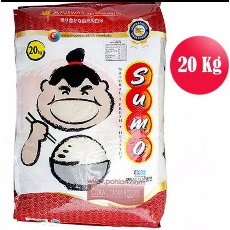 Jual Beras Sumo Merah 20 Kg | Shopee Indonesia