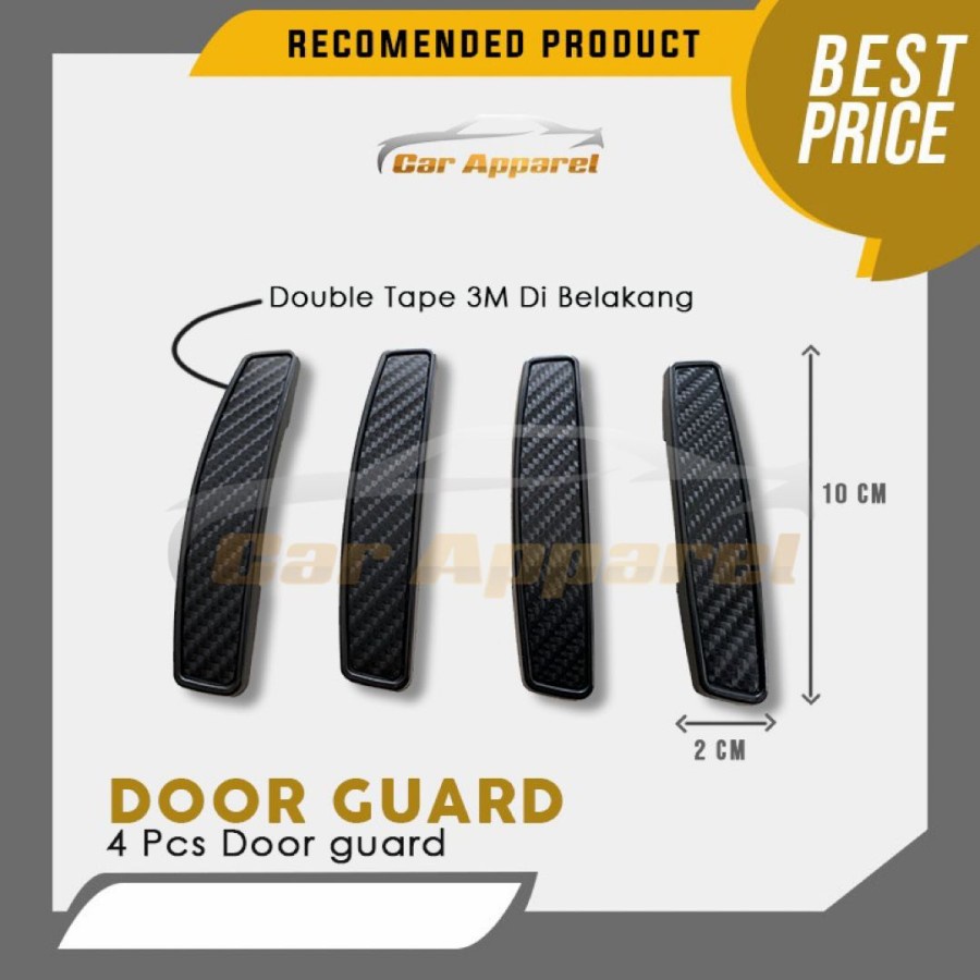 Jual Door Guard Mobil Doorguard Pelindung Pintu Mobil Carbon Bumper 4 ...