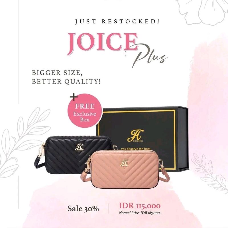 Jual JOICE PLUS JIMS HONEY FREE BOX | Shopee Indonesia