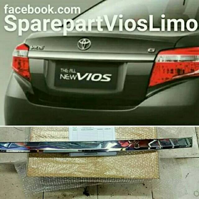 Jual List Bagasi Trunk All New Vios 2013 2014 2015 2016 2017 | Shopee ...