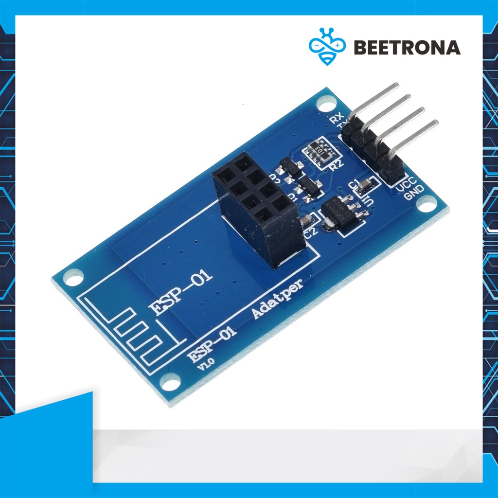 Jual Esp8266 Esp01 Esp 01 Serial Uart Wifi Adapter Board V1 Module Arduino Shopee Indonesia