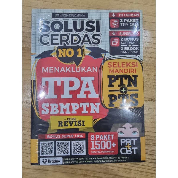 Jual Test Potensi Akademik TPA SBMPTN PTN PTS 1500 soal | Shopee Indonesia