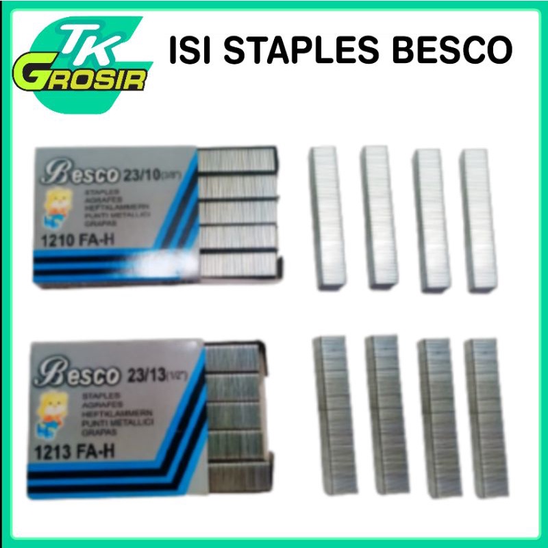 Jual ISI STAPLES BESCO-ISI STAPLES MURAH | Shopee Indonesia