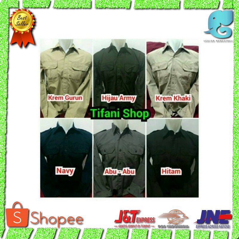 Jual PAKAIAN PRIA TERKINI PALING DICARI // GROSIR Baju Kemeja PDL ...