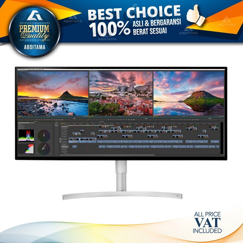 Jual Monitor LED LG 34WK95U 34" Nano IPS 5120x2160 Thunderbolt 3 Ultrawide | Shopee Indonesia