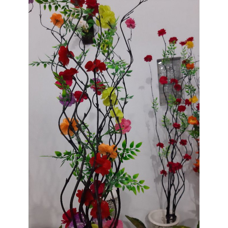 Jual Hiasan bambu ulir# bunga bambu ulir#bambu inul#pring gondani#bunga ...