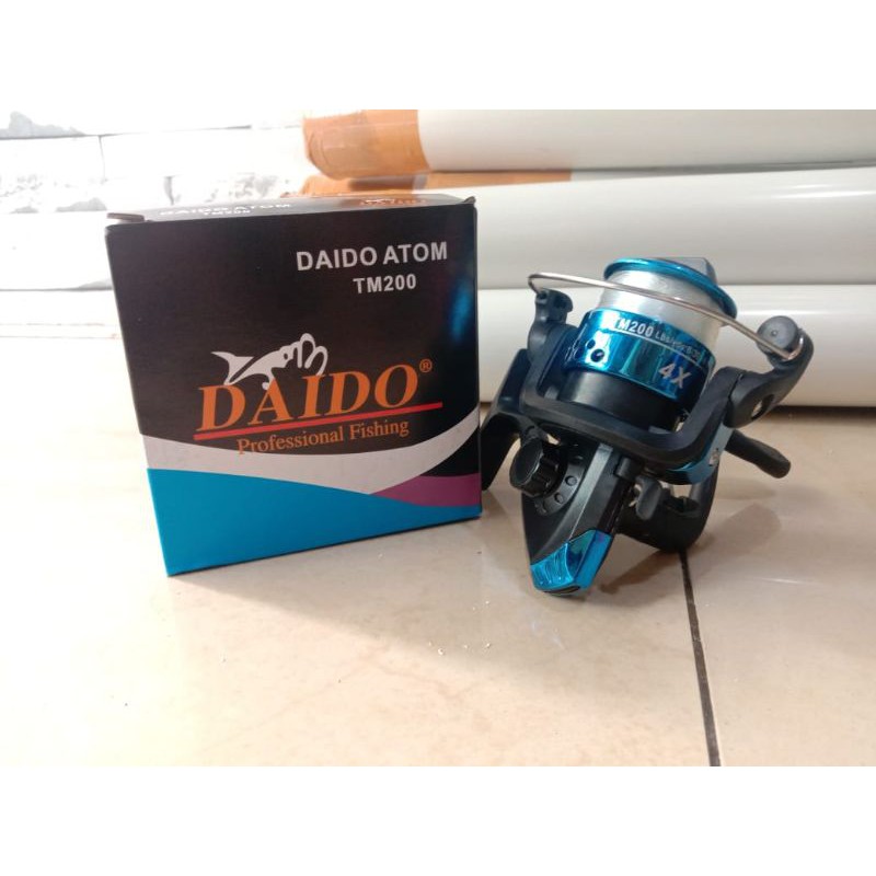 Jual REEL DAIDO ATOM TM 200 MINI RINGAN 4 BALL BEARING FREE SENAR | Shopee Indonesia
