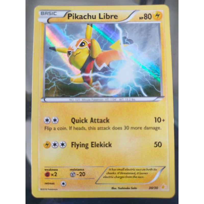 Jual Pikachu libre card (foil edition) | Shopee Indonesia