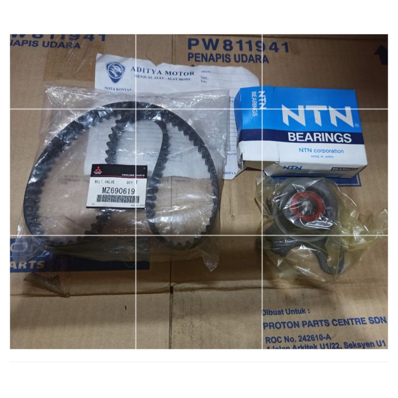 Jual Timing belt set kuda bensin 1600cc lancer dangan sohc evo 3 CB2 ...