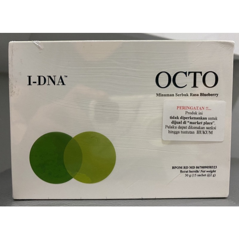 Jual I-DNA OCTO STEM 35 ISI 15 SACHET ASLI ORIGINAL 100 % I - DNA ...