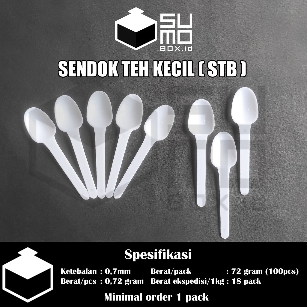 Jual Sendok teh STB isi 100pcs /sendok kecil ice cream pudding warna ...