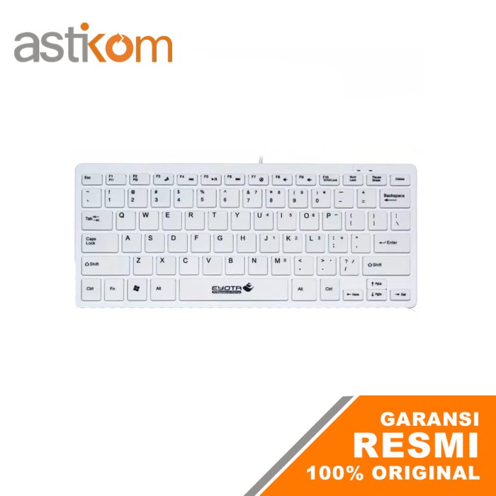 Jual Keyboard Mini Eyota S5500 White Wired keyboard murah | Shopee ...