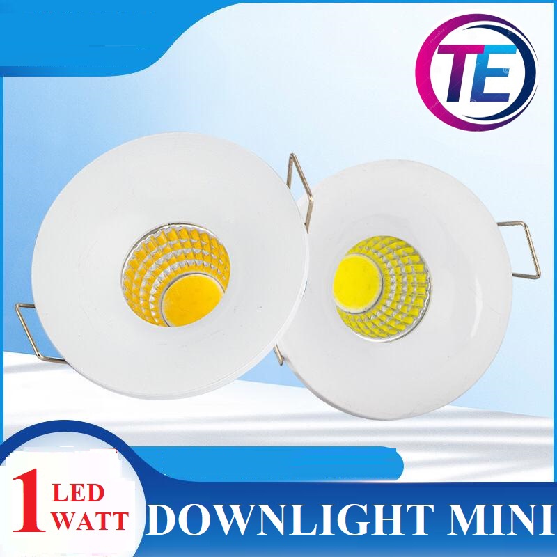 Jual Lampu downlight mini led 1w / spot light plafon spotlight kecil / Downlight Dekorasi ...