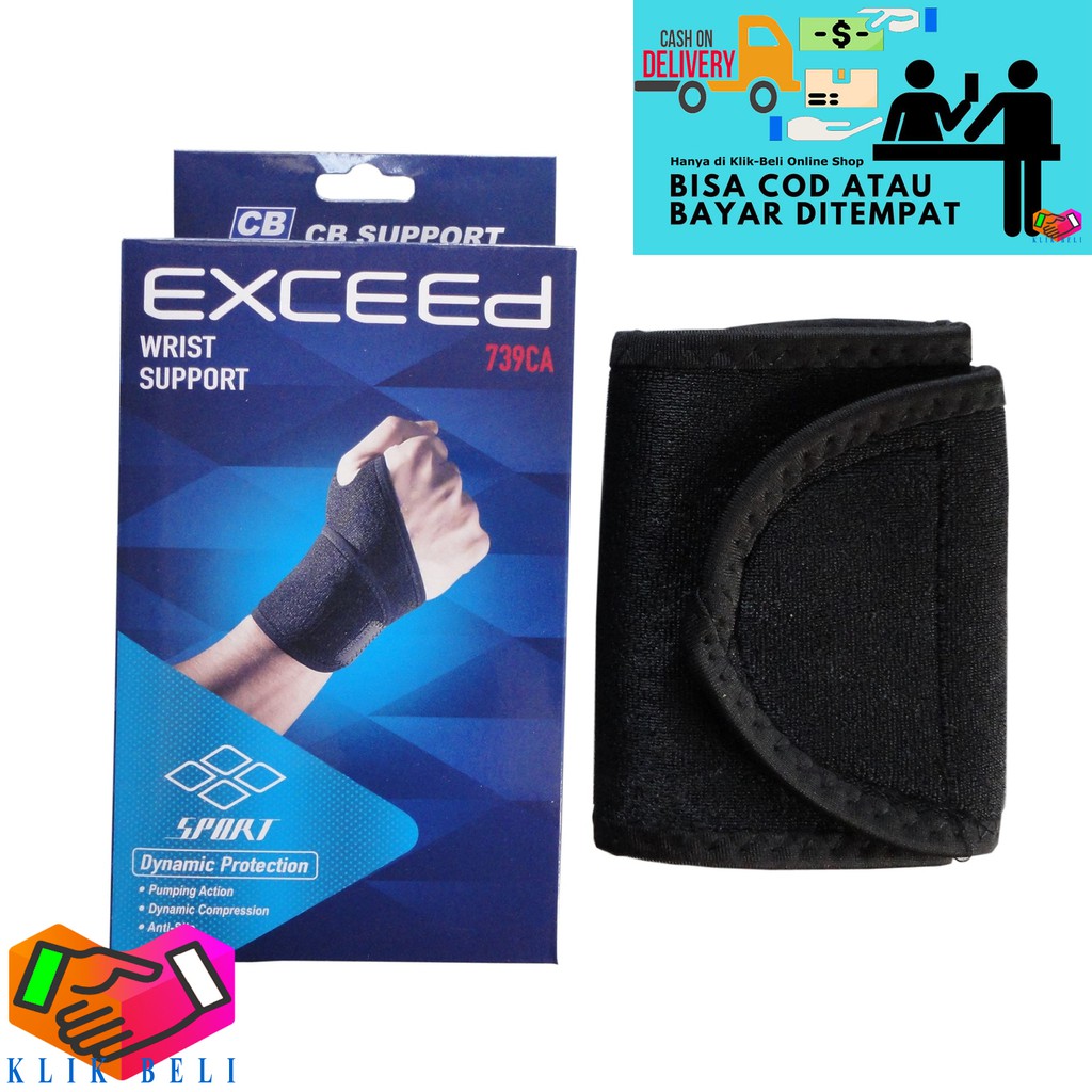 Jual Deker Pergelangan Tangan 739CA Exceed CB Wrist Support Pelindung ...