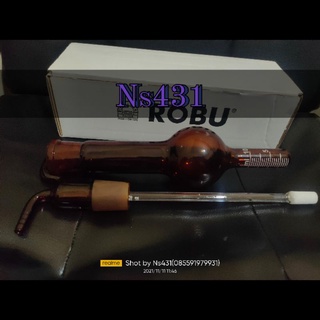 Jual tabung impinger bubler midget amber coklat for NO2+filter / midget ...