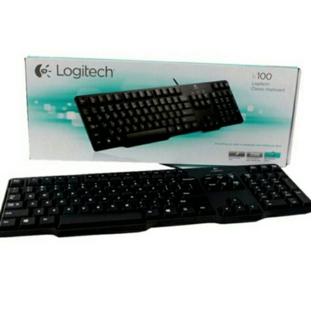 Jual Keyboard logitech ori K100... | Shopee Indonesia