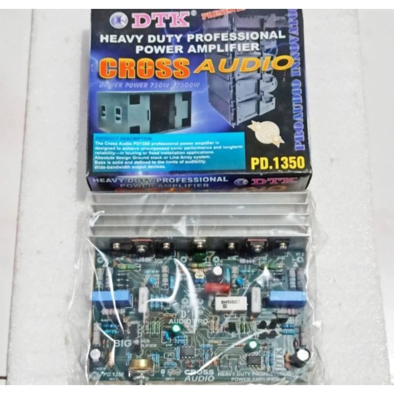 Jual Driver Power 750-2500W CROSS Audio DTK PD 1350 | Shopee Indonesia