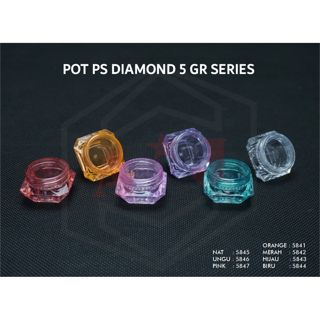 Jual Pot Cream 5 g PS Diamond/Jar Cream Diamond | Shopee Indonesia
