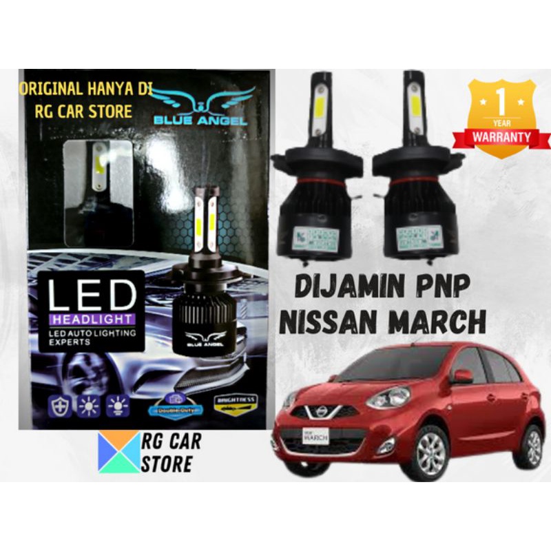 Jual LED LAMPU UTAMA NISSAN MARCH GARANSI 1 TAHUN DIJAMIN PNP ...