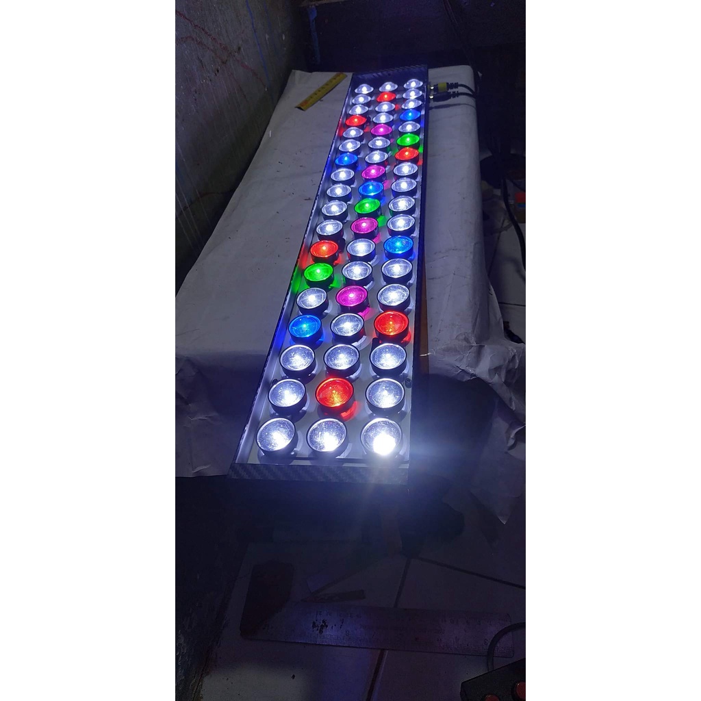 Jual LED HPL AQUASCAPE DIY 54WATT 2mode 36watt + 18watt (50cm-60cm-70cm ...