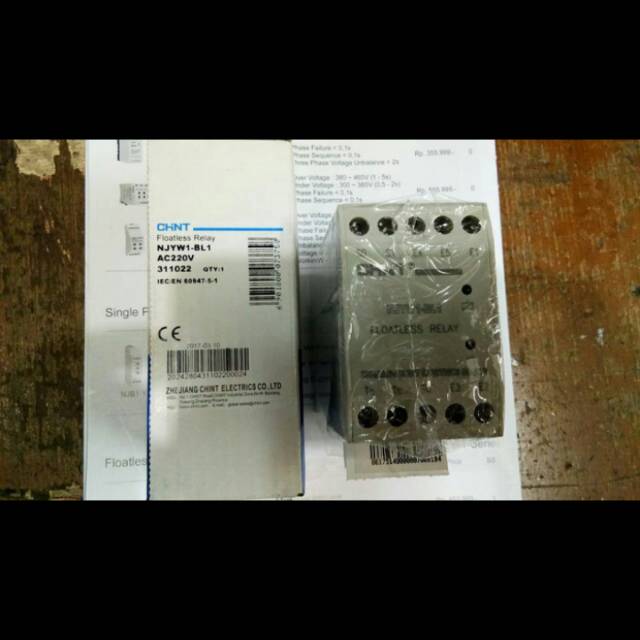Jual Floatless Relay Water Level Control / Sensor WLC Tipe NJYW1-BL1 ...
