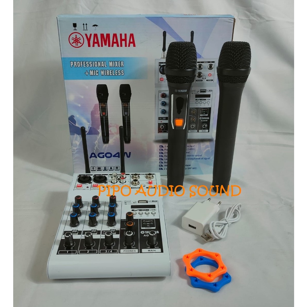 Jual Mixer Yamaha AG04W / AG 04 W / AG04 W / 4 CHANNEL | Shopee Indonesia