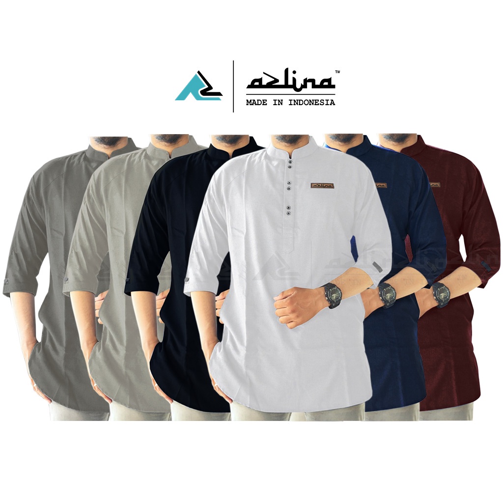 Jual Baju Koko Muslim Modern Katun Madinah Premium Kurta Koko Pakistan ...