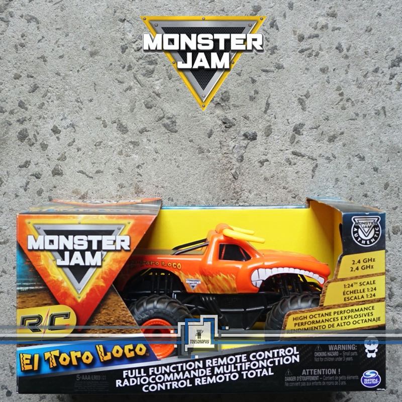 Jual Monster Jam EL TORO LOCO Remote Control Monster Truck RC 1 24 ...