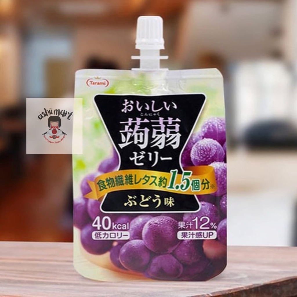 Jual Tarami Grape Konjac Jelly / jelly diet / snack jepang / snack ...