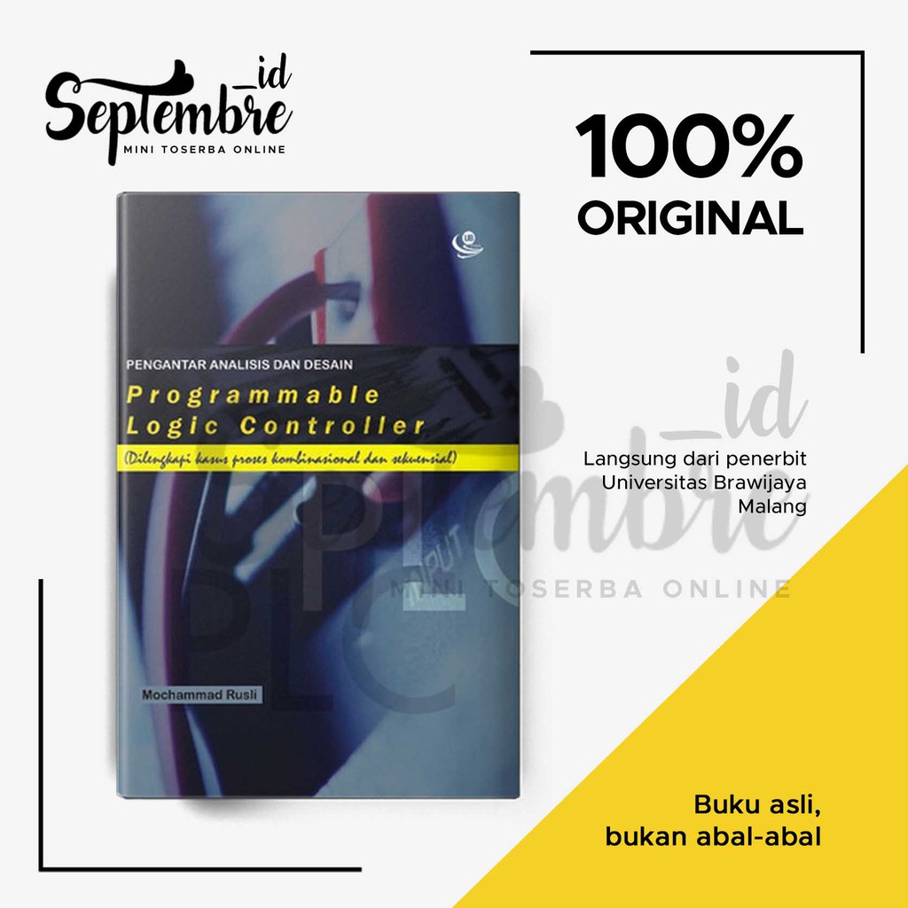 Jual Buku Original Pengantar Analisis dan Desain PLC Programmable Logic ...