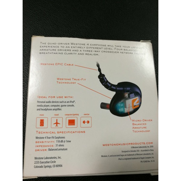 Jual SALE!! Westone 4 Professional In Ear Monitor | Shopee Indonesia