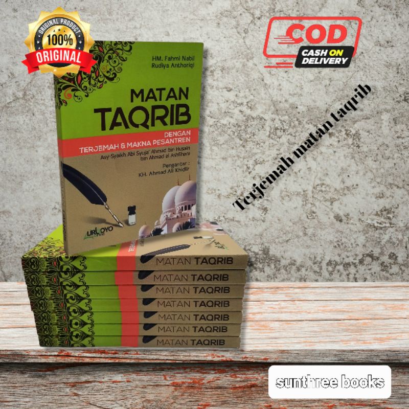 Jual MATAN TAQRIB / Terjemah kitab taqrib / Makna pesantren | Shopee ...