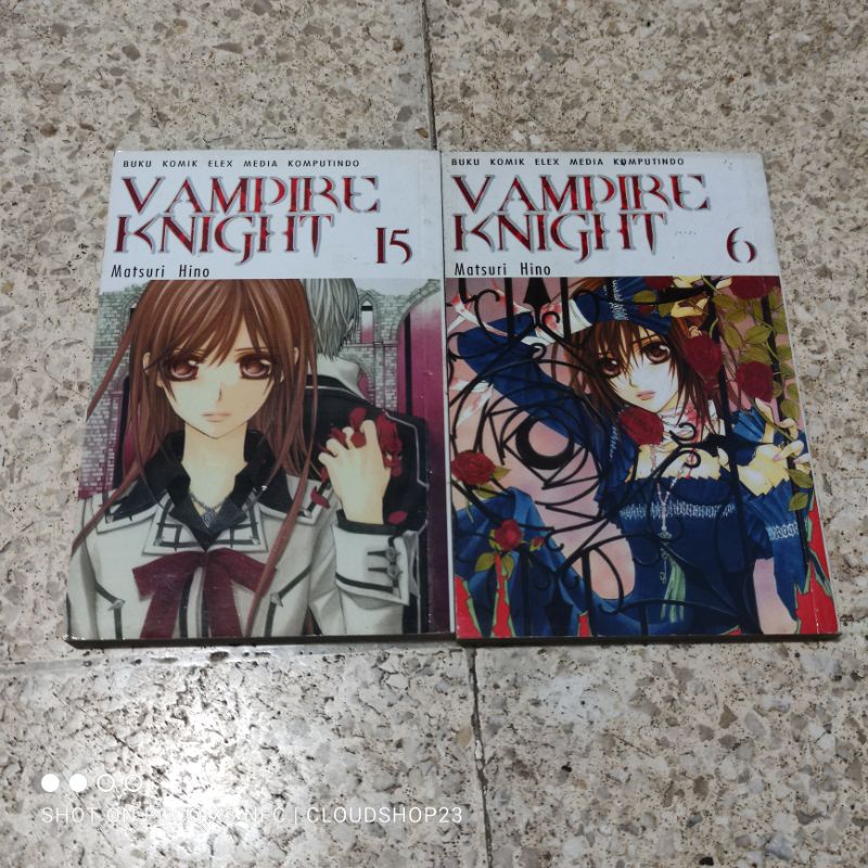 Jual komik vampire knight cabutan nomor 6 dan 15 / matsuri hino manga ...