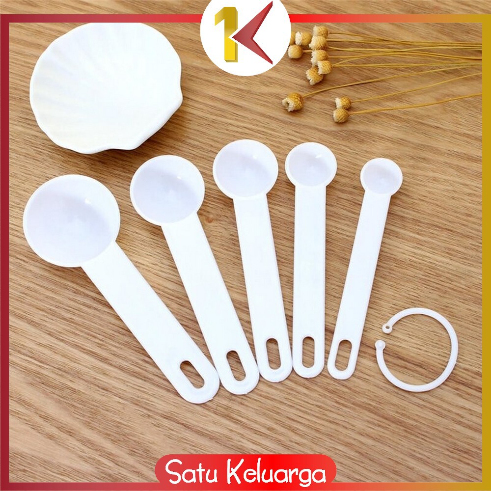 Jual SK-C142 Sendok Takar Set 5IN1 Measuring Spoon Sendok Ukur Bumbu ...