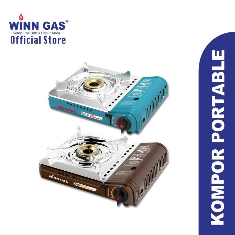 Jual Winn Gas W2WS Kompor Anti Meledak Kompor Gas Portable Dual Gas ...