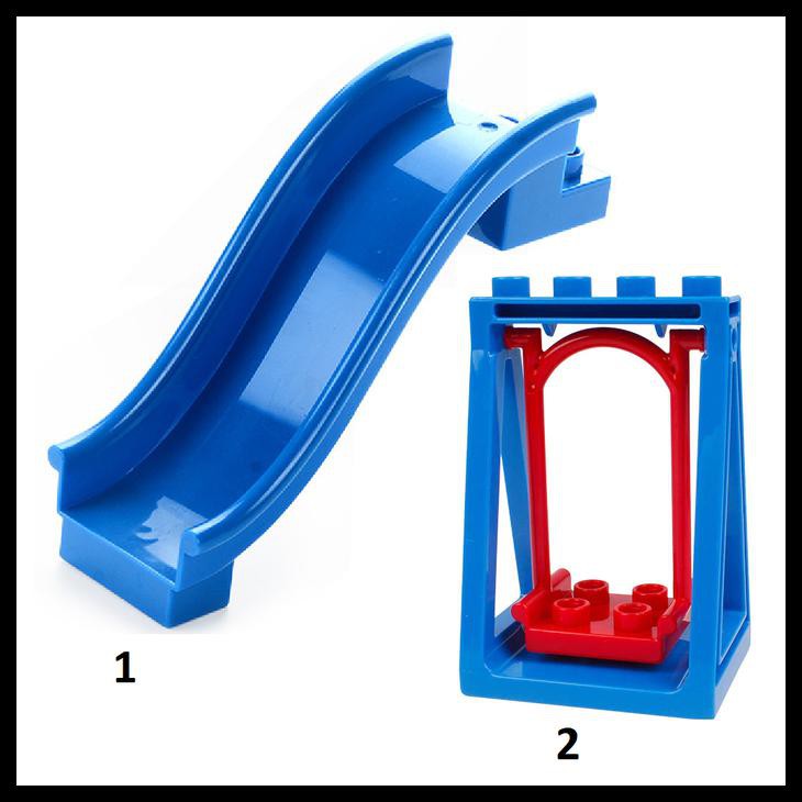 Jual Slide Swing Perosotan Ayunan Minifigure Lego Duplo Kw Swing