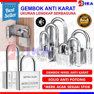 Jual Gembok Stanless Anti Karat/Anti Maling/Gembok Anti Rust/Gembok ...