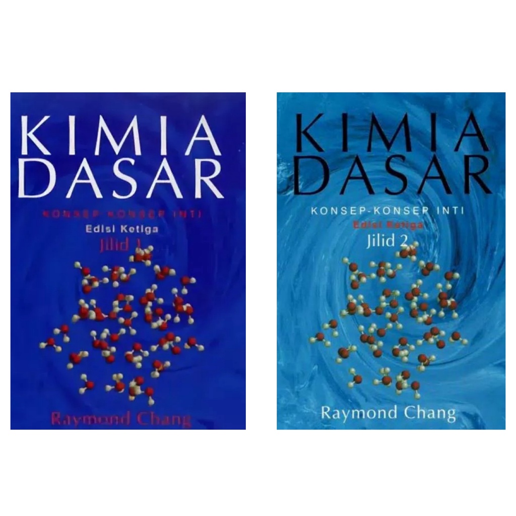 Jual Paket 2 Buku Kimia Dasar Edisi Ketiga Jilid 1 dan 2 - Raymond ...