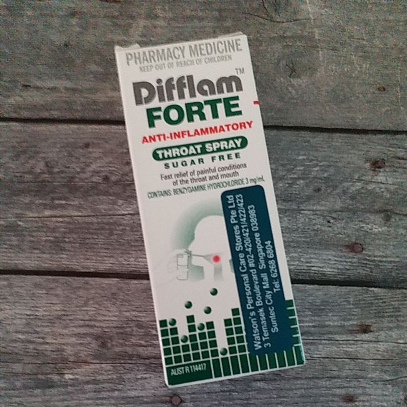 Jual Difflam Forte Throat Spray 15ml | Shopee Indonesia
