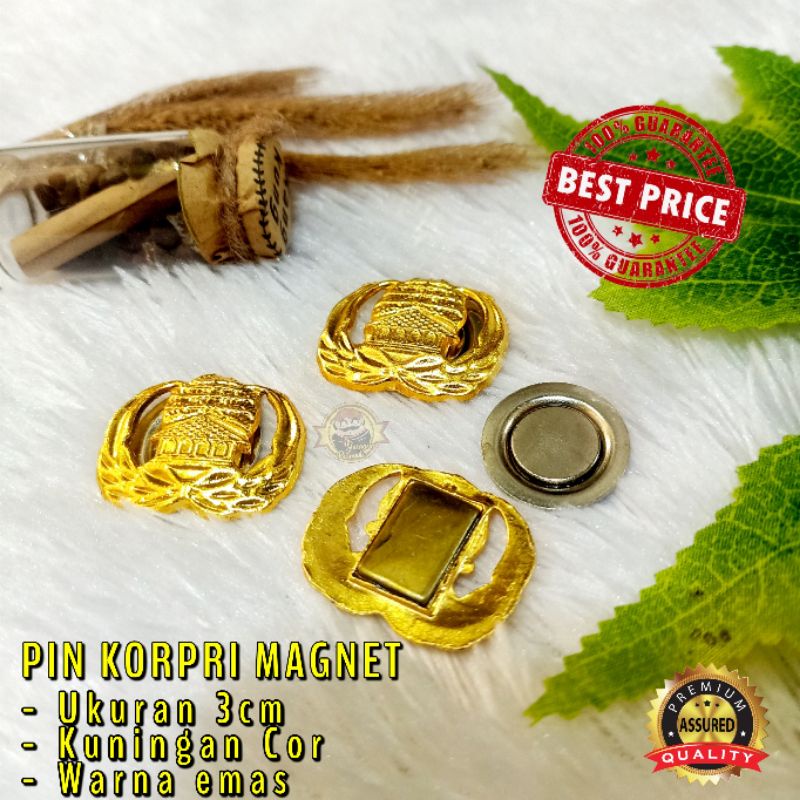 Jual Pin korpri ASN kualitas premium Magnet ( tersedia 2 pilihan ...
