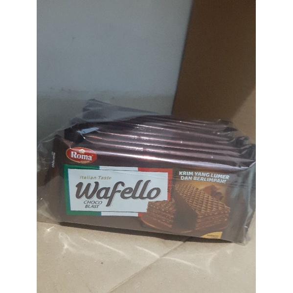 Jual Wafello 21gr Krim Coklat Lumer dan Berlimpah per pack | Shopee ...